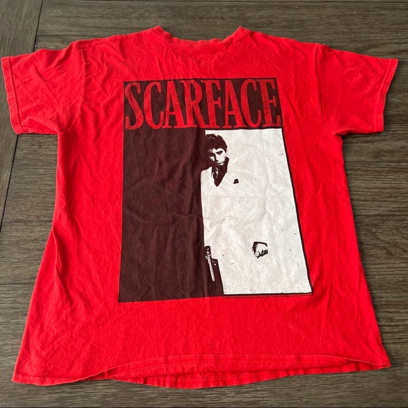 scarface | Shirts | Scarface Vintage Scarface The World Is Yours Movie ...